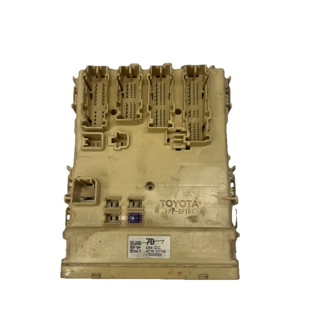 2015 TOYOTA COROLLA JUNCTION BOX BLOCK BOX CABIN FUSE RELAY ASSY OEM 6 ...