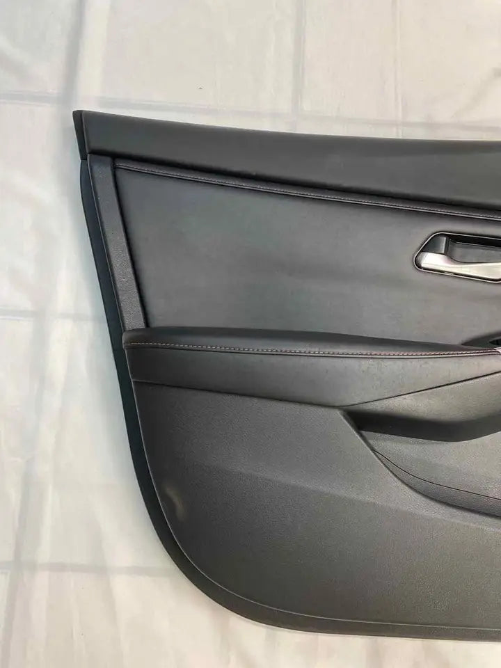 Nissan Sentra Door Panel trim 20 21 22 Front Left Leather Black OEM 80 ...