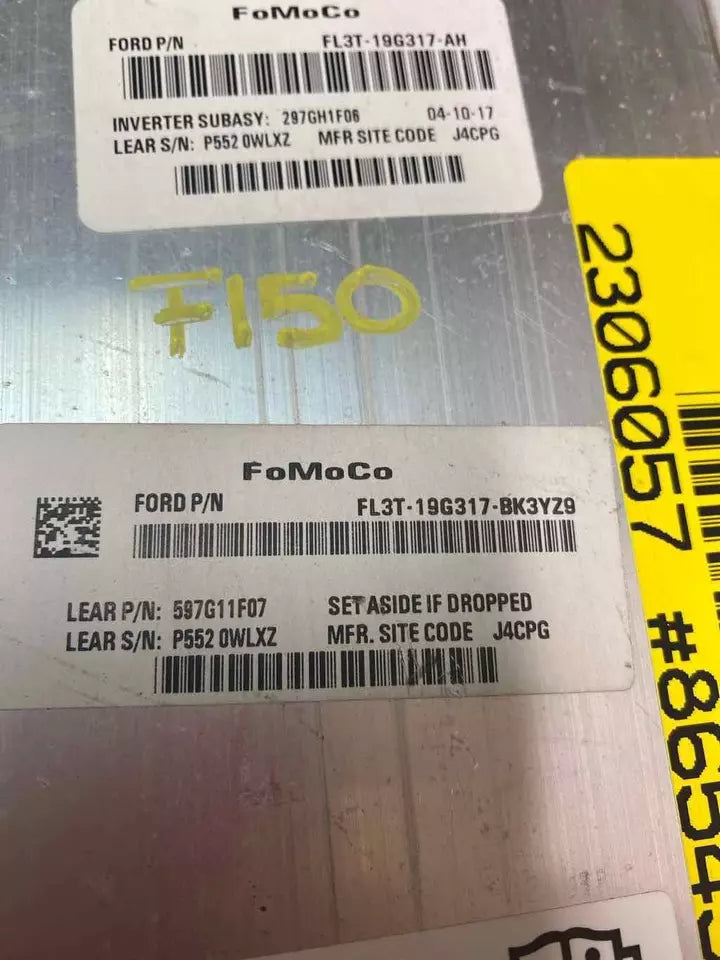 Ford F150 inverter control module 2015 2016 2017 unit assy OEM FL3T19G ...