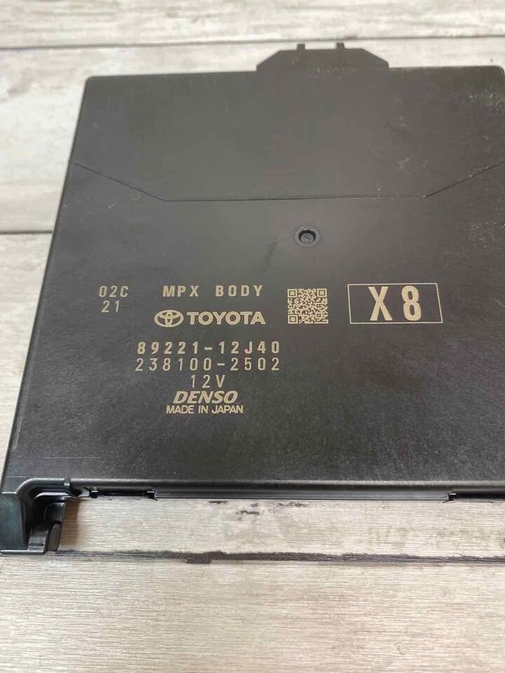 20 21 22 TOYOTA COROLLA BODY CONTROL MODULE MPX BODY CONTROL UNIT OEM ...