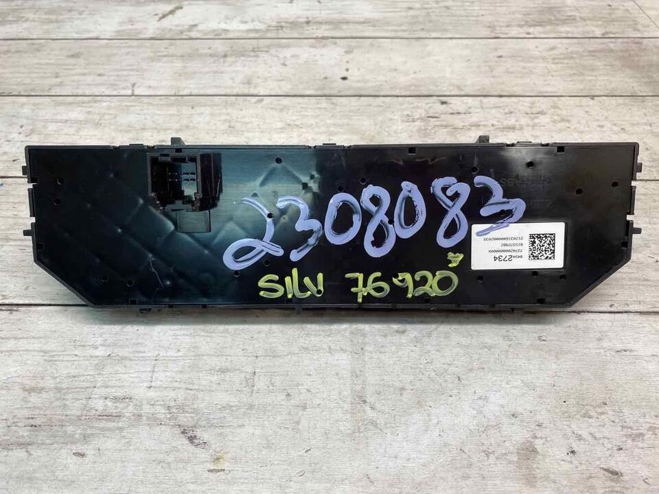 19 22 CHEVY SILVERADO 1500 HVAC HEATER CONTROL PANEL WITH REAR DEFROST ...