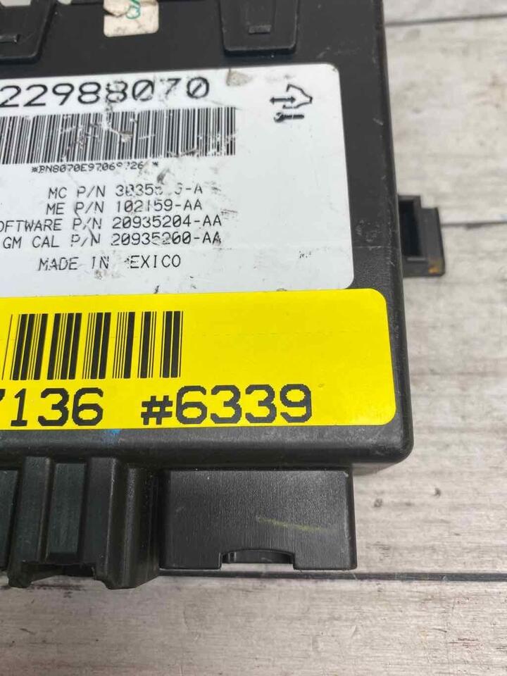 Chevrolet Traverse tailgate control module 2009 to 2017 unit assy OEM ...