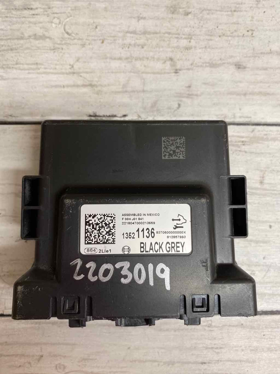 2018 CHEVY COLORADO DRIVER PARK ASSIST CONTROL MODULE OEM 13521136 ...