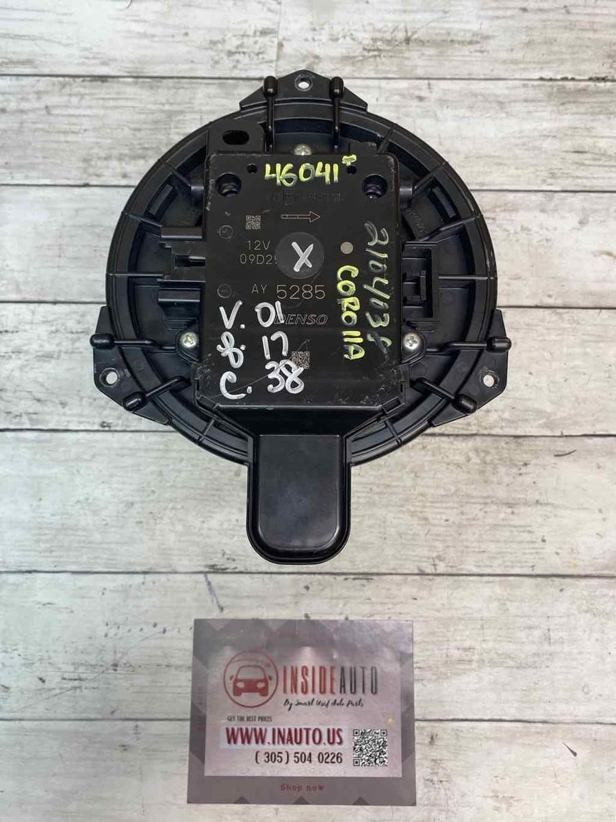2021 TOYOTA COROLLA FRONT BLOWER MOTOR FAN ASSY OEM 8710358080 – INSIDE ...