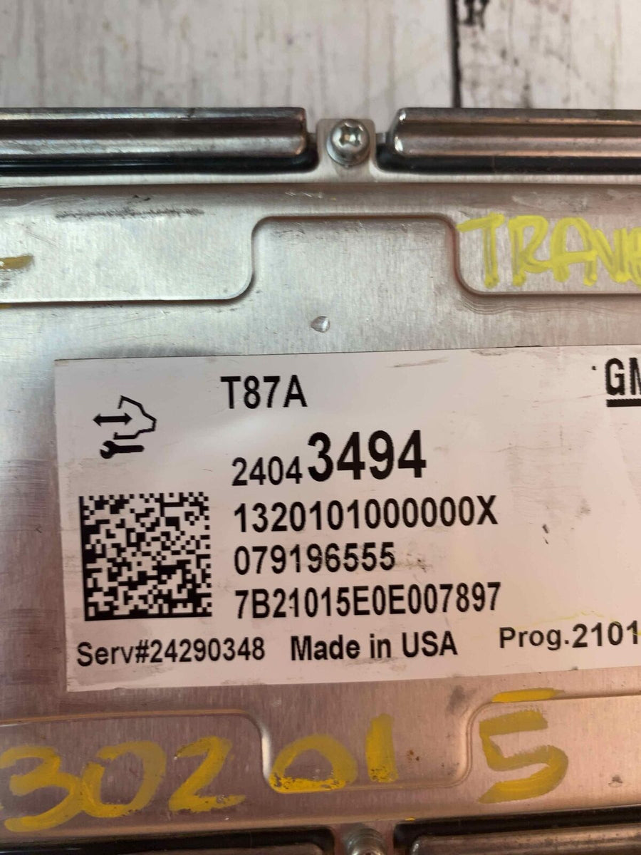2019 2021 CHEVY TRAVERSE TRANSMISSION CONTROL MODULE ASSY OEM 24043494 ...
