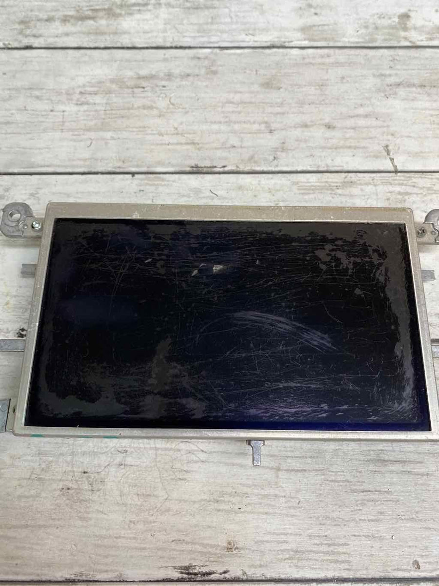09 17 AUDI Q5 RADIO DISPLAY SCREEN HAS SCRATCHES MUST SEE OEM 8T091960 ...