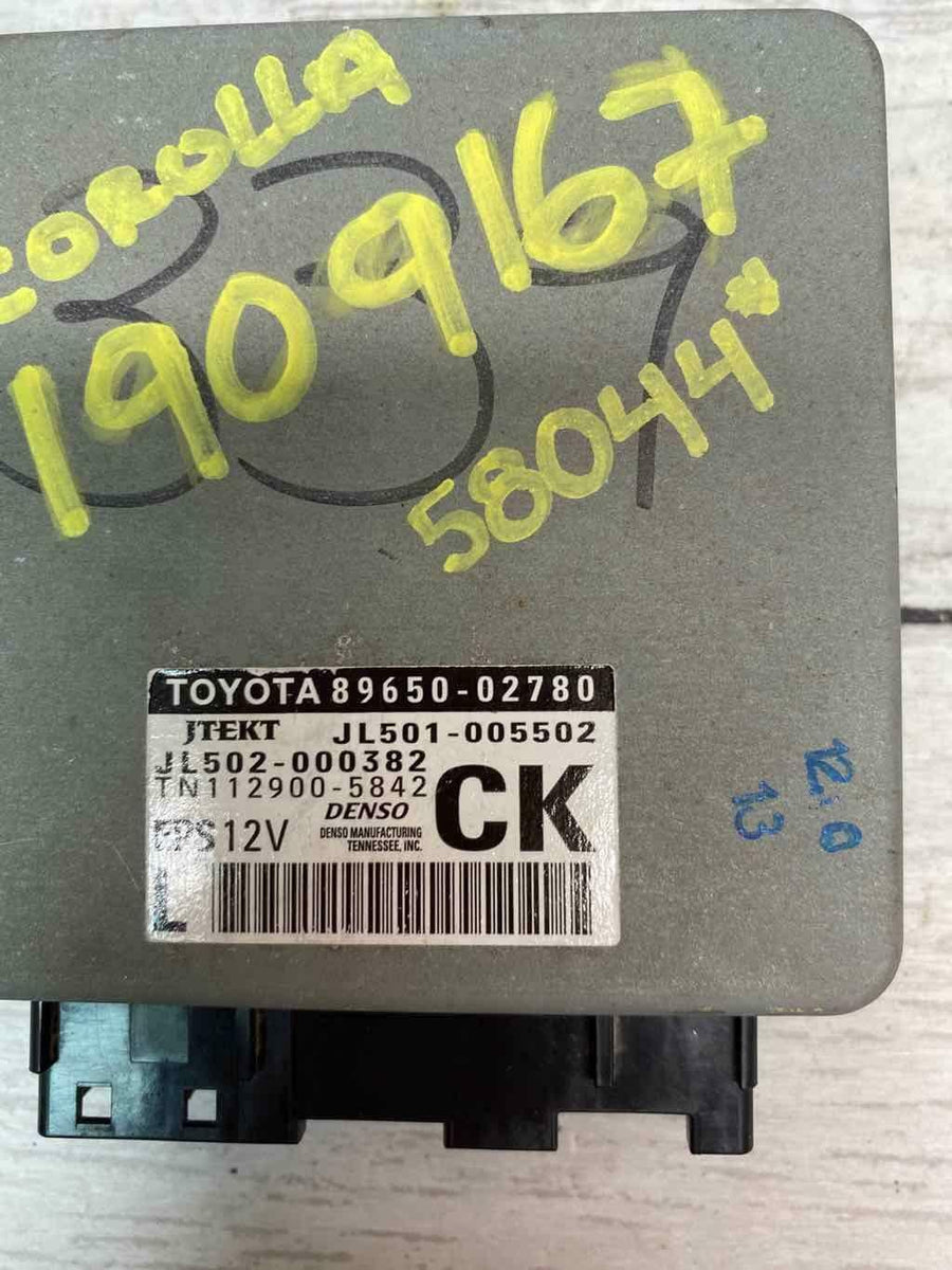 2014 2015 TOYOTA COROLLA ELECTRONIC POWER STEERING CONTROL MODULE OEM ...